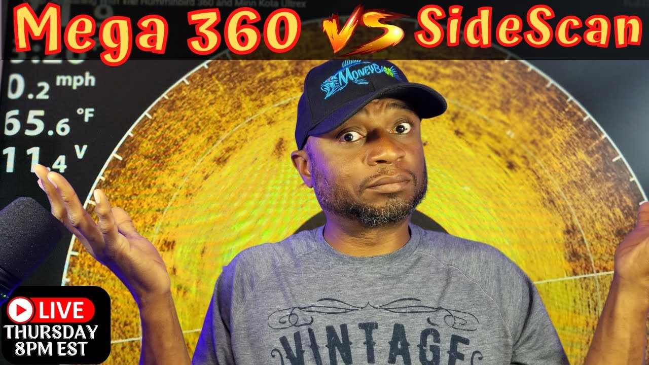 Humminbird Mega 360 vs Mega Side Imaging Exposing Secrets Competition ...
