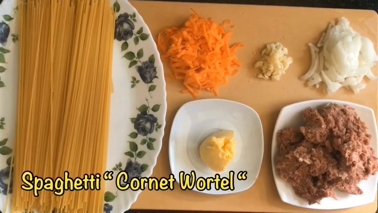 Spaghetti “Cornet Wortel” - YouTube