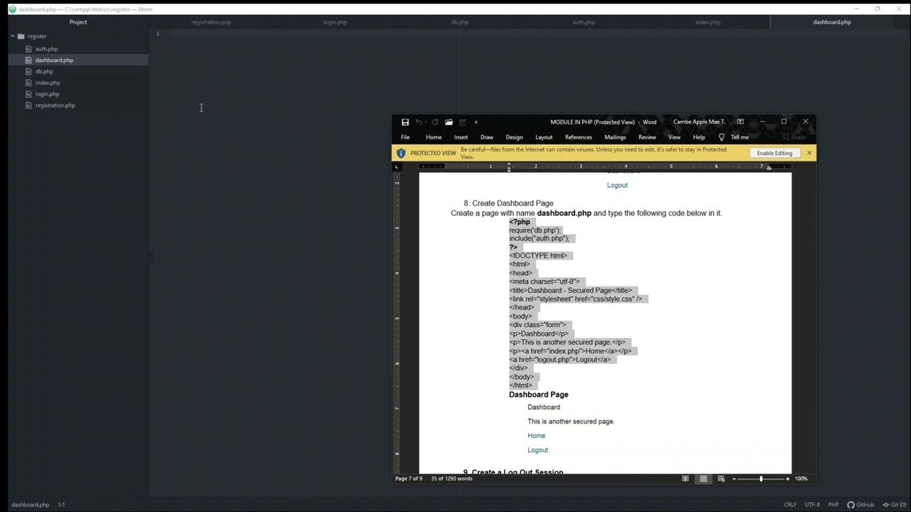 Creating an Insert, View, Edit, and Delete Record from Database using ...