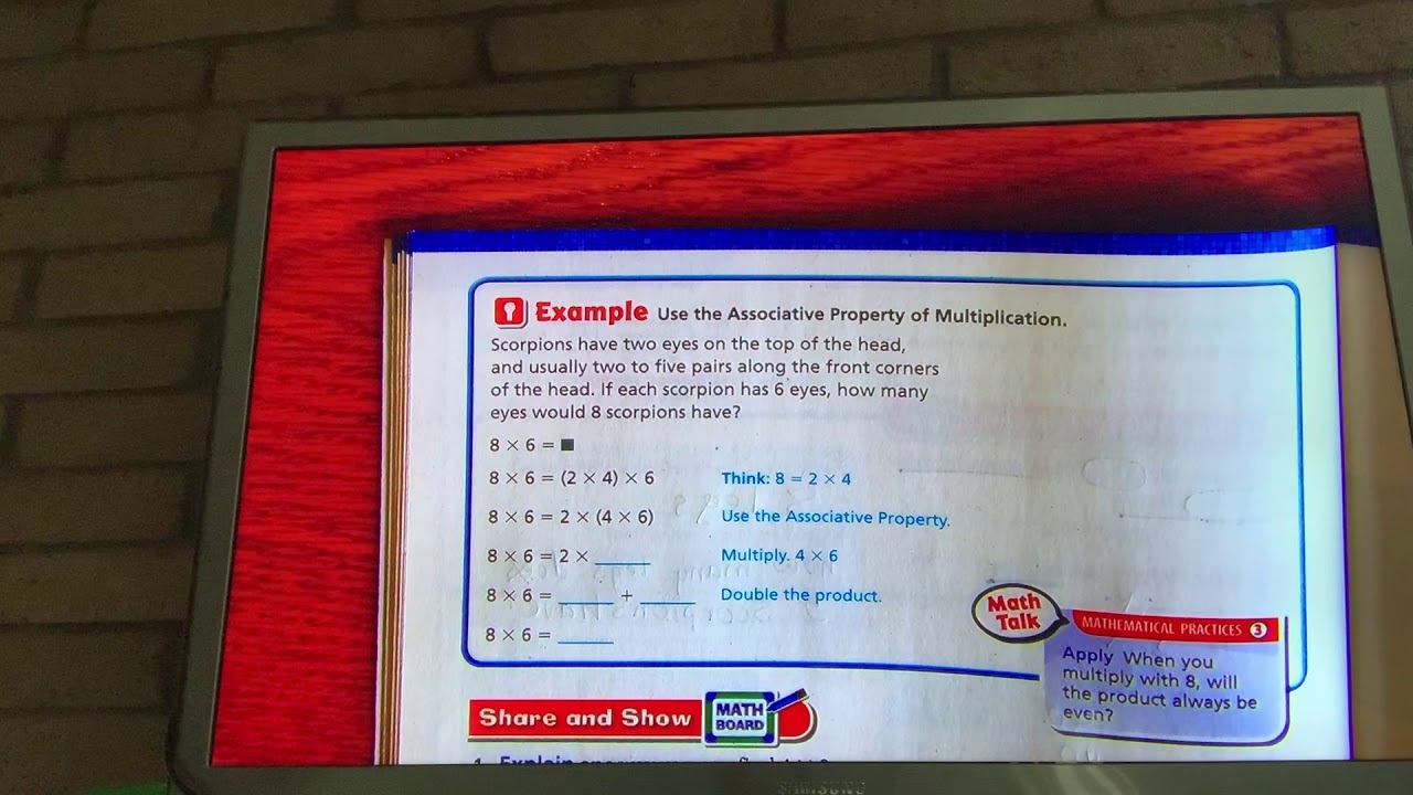 Go Math! Third grade Chapter 4 lesson 8 (4.8) - YouTube