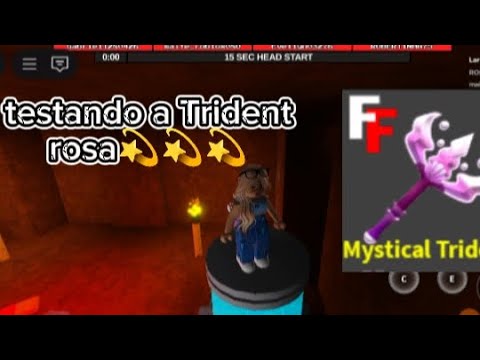 Testando a Trident rosa🩷 - YouTube