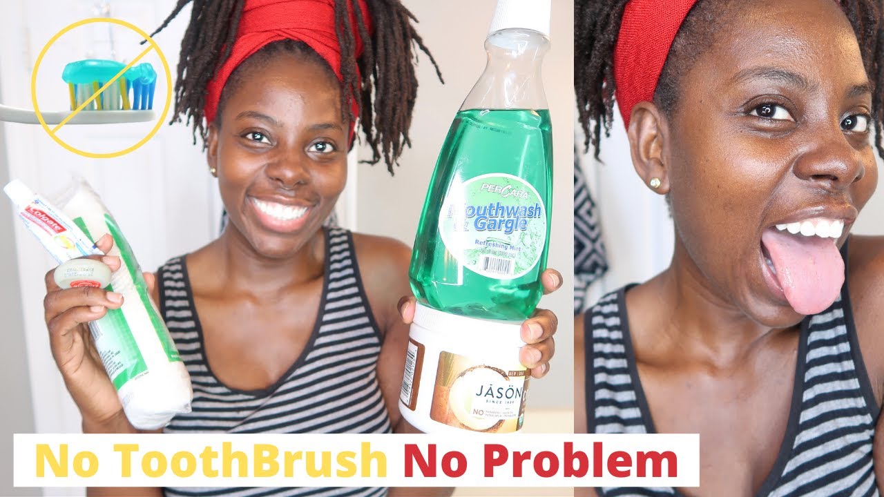 No Toothbrush? No Problem | Healthy Gums | White smile - YouTube