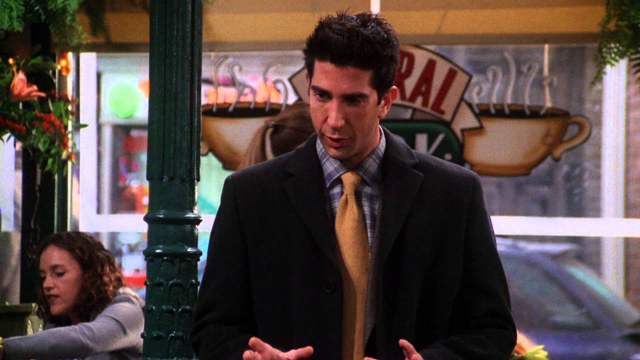 The One With Ross's Library Book - YouTube