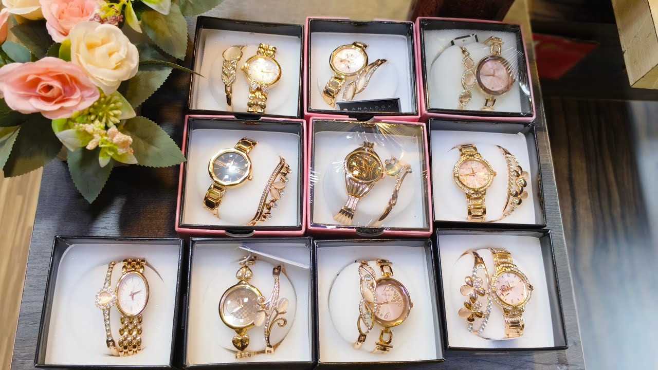 Fancy Watches with Trendy Bracelet - YouTube