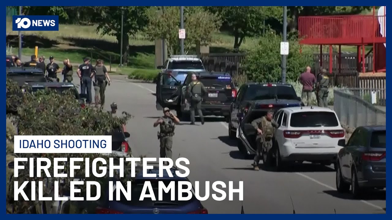 At Least Two Firefighters Shot Dead In Ambush While Battling Blaze In ...