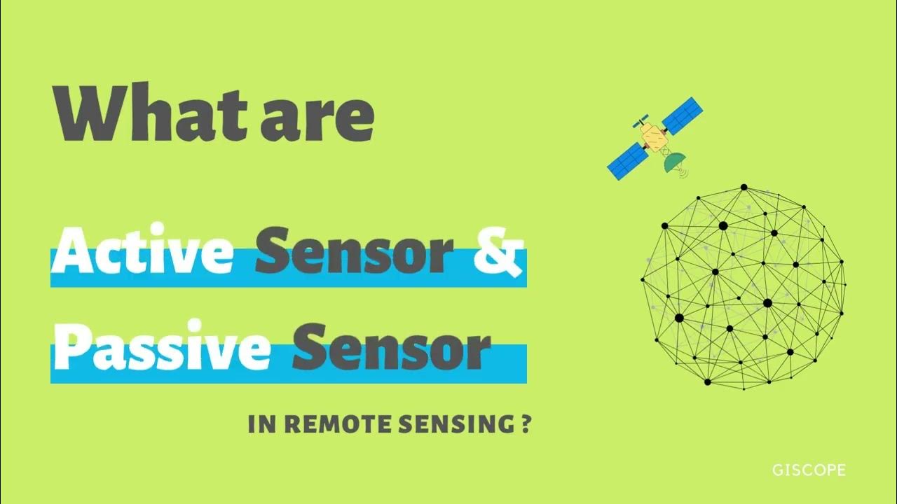 Active & Passive sensor - YouTube