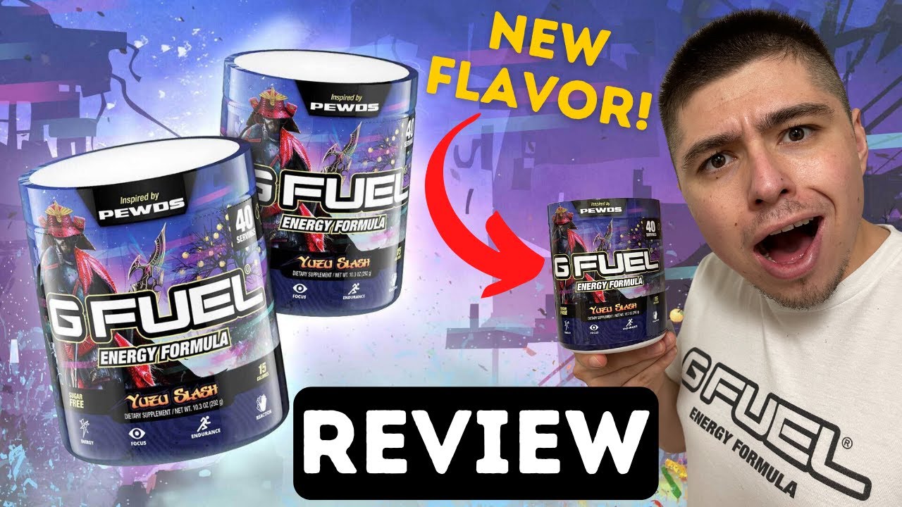NEW Yuzu Slash GFUEL Flavor REVIEW! - YouTube
