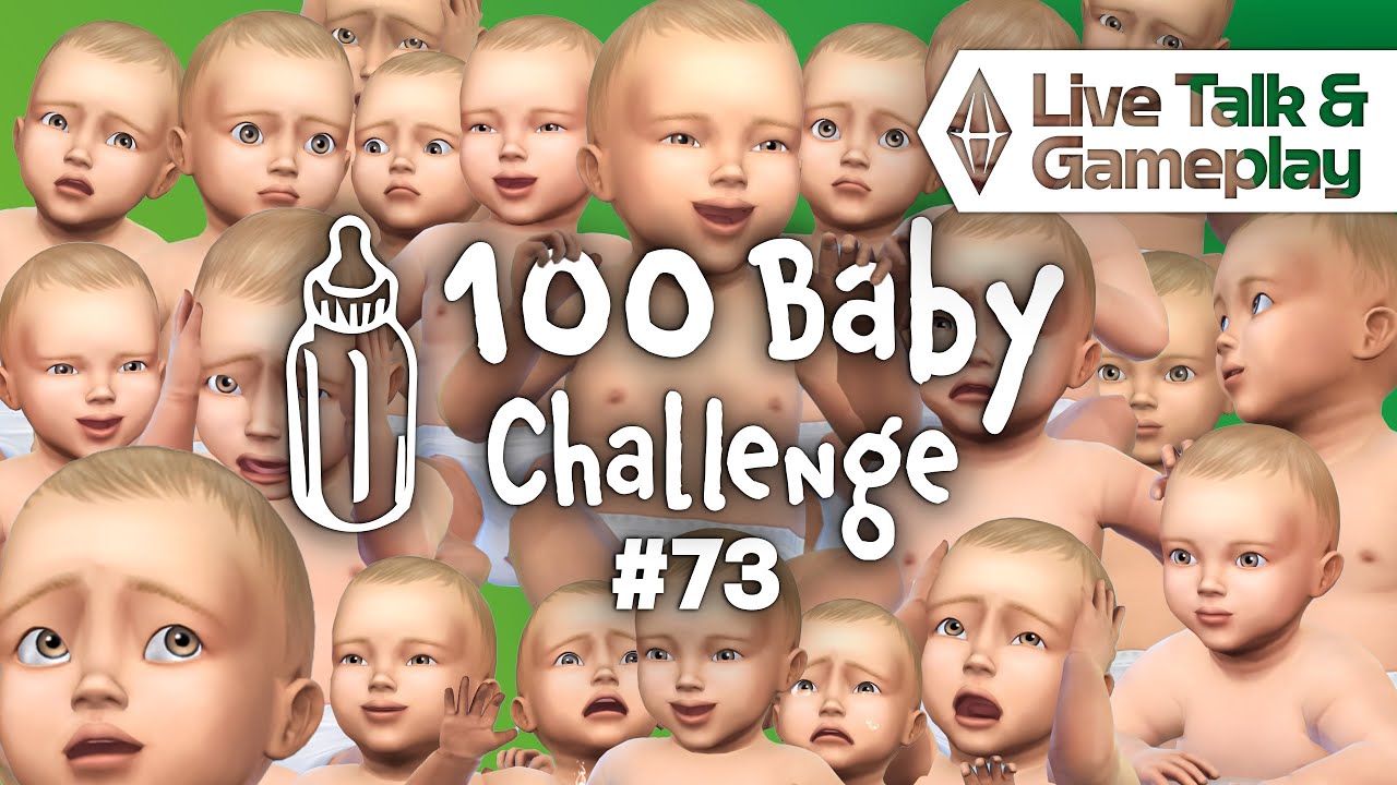 Bug Babys 🤱 Die Sims 4 👶 100 BABY Challenge #73 🔴 Live Gameplay & Talk ...
