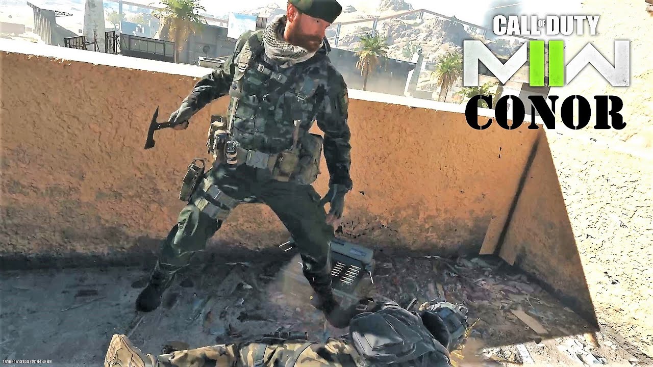CONOR Operator [CHOPPING BLOCK FINiSHER] Stand Prone Downed MW2 ...