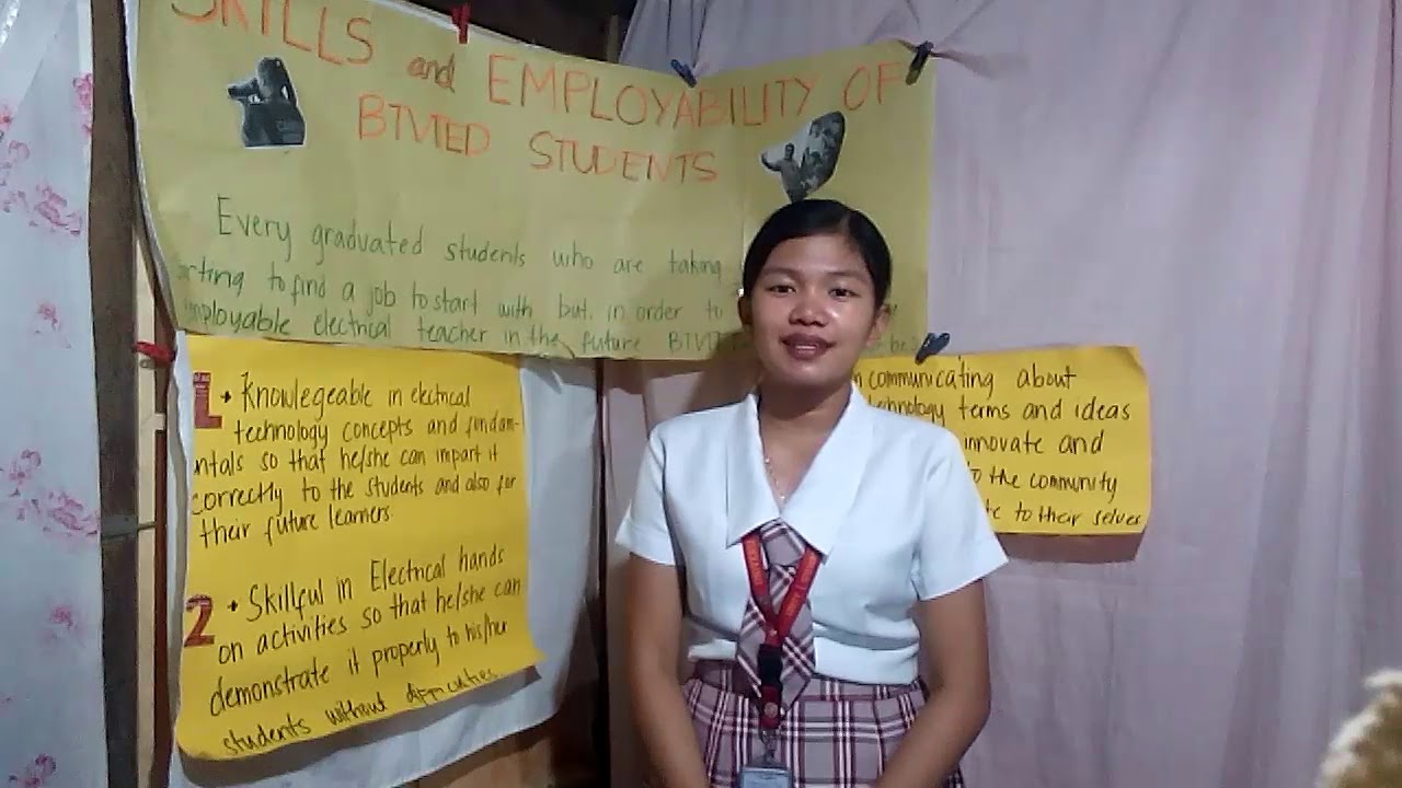 Skills and Employability of BTVTED students - YouTube