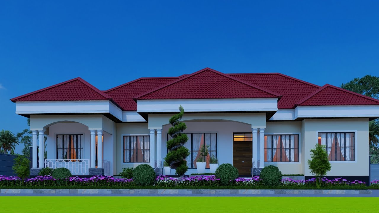 big family house 5 bedroom house design | sqms 221 - YouTube