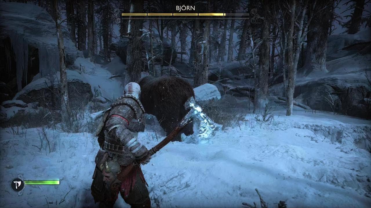 Kratos lucha con Atreus 4K 60fps HDR - God of War Ragnarök - YouTube