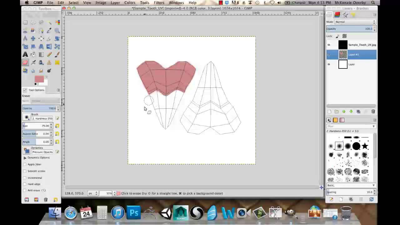 GIMP UV Maps - YouTube