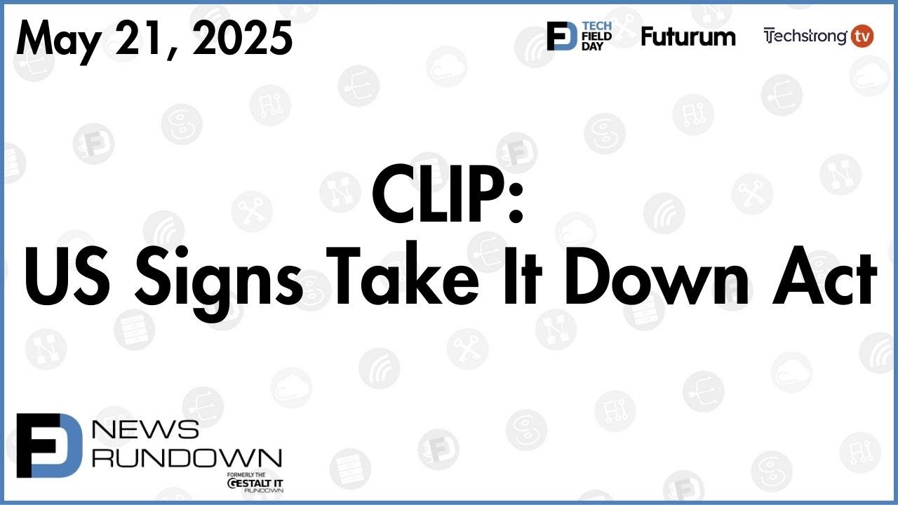 US Signs Take It Down Act - YouTube