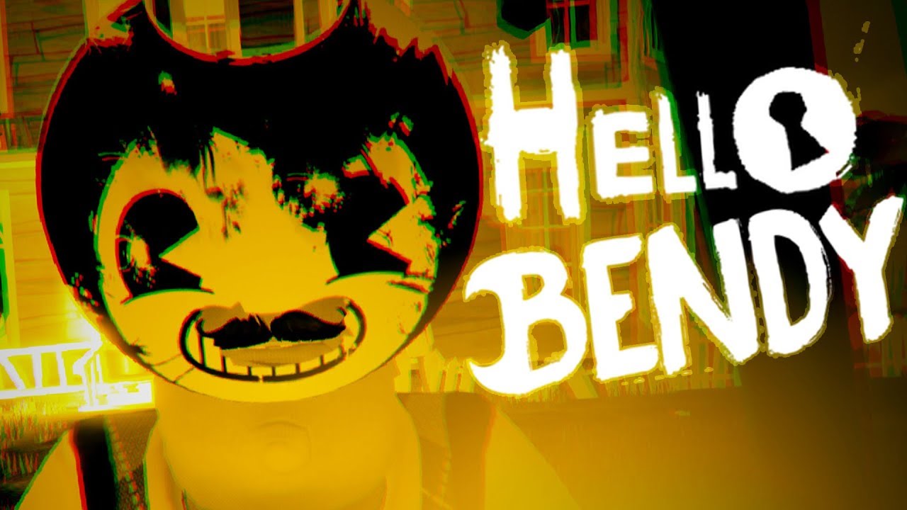 HELLO BENDY ПОДАРОК НА ХЕЛЛОУИН! БЕНДИ И ЧЕРНИЛЬНАЯ МАШИНА ПРИВЕТ СОСЕД ...