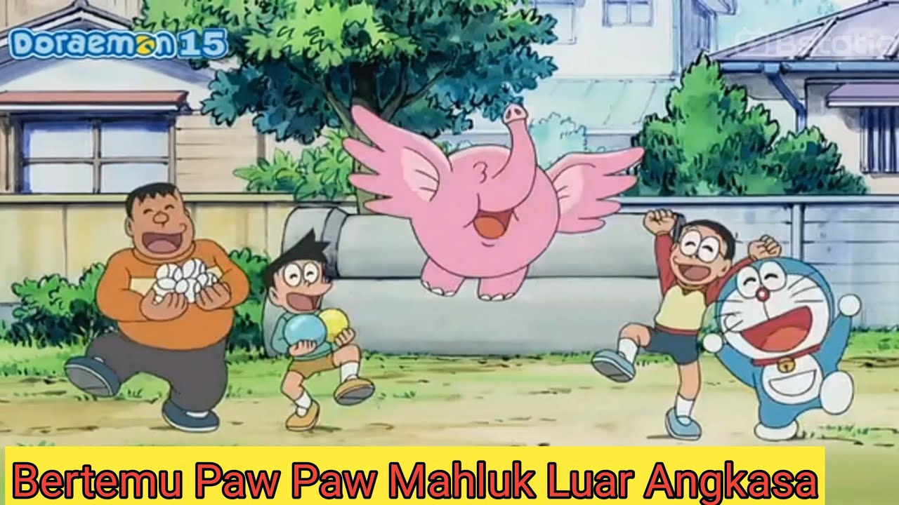Nobita Doraemon Sizuka Jayen Dan Suneo Bertemu Dengan Paw - Paw Mahluk ...