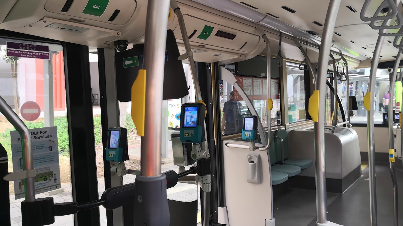 SBS Transit 3-Door Bus (SG5999Z) - Exit Doors - YouTube