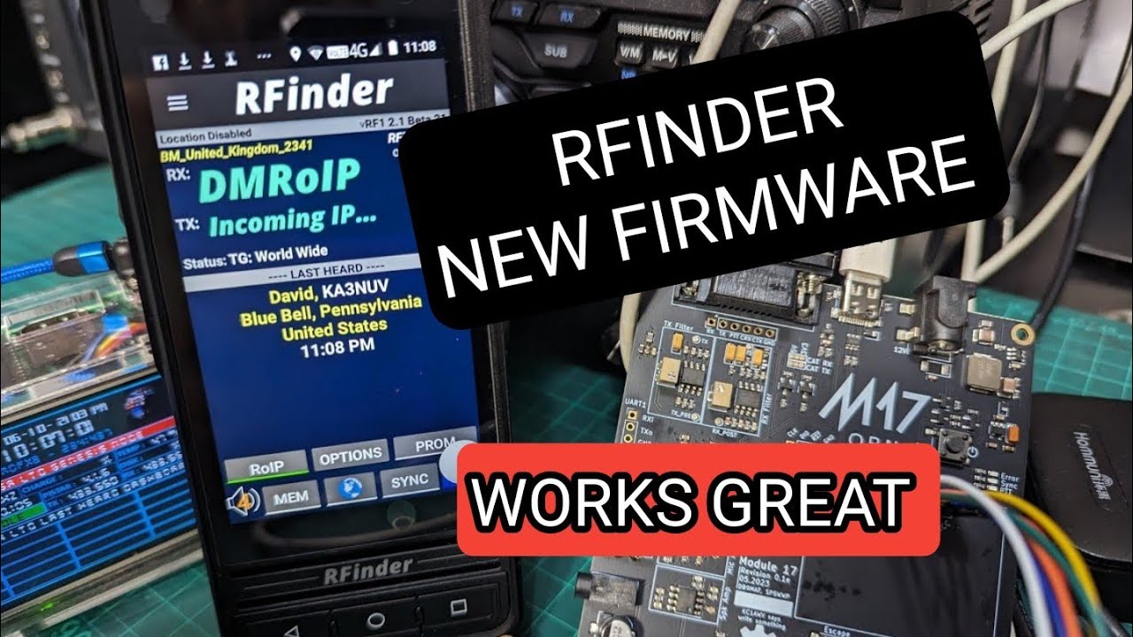 RFINDER B1 & More -M0FXB - YouTube