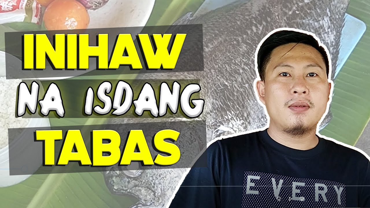 Inihaw na isdang Tabas - YouTube