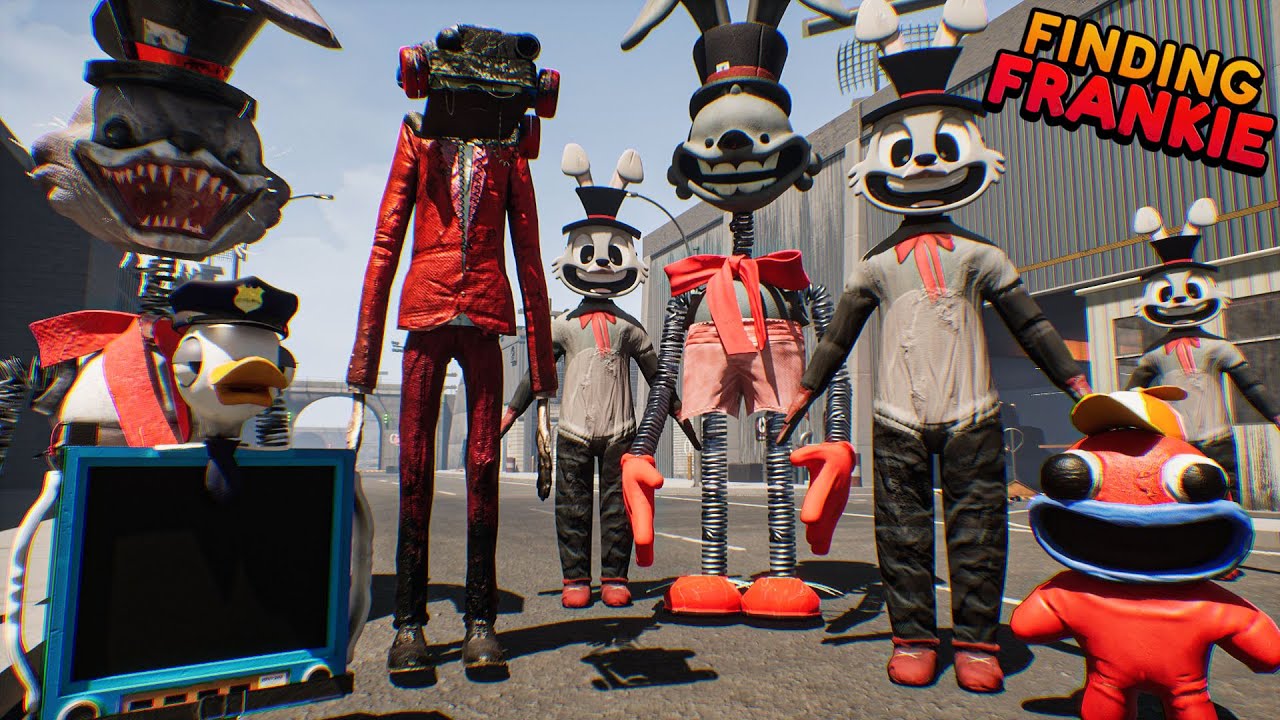 Finding Frankie - MONSTERS Size ComparIson - YouTube