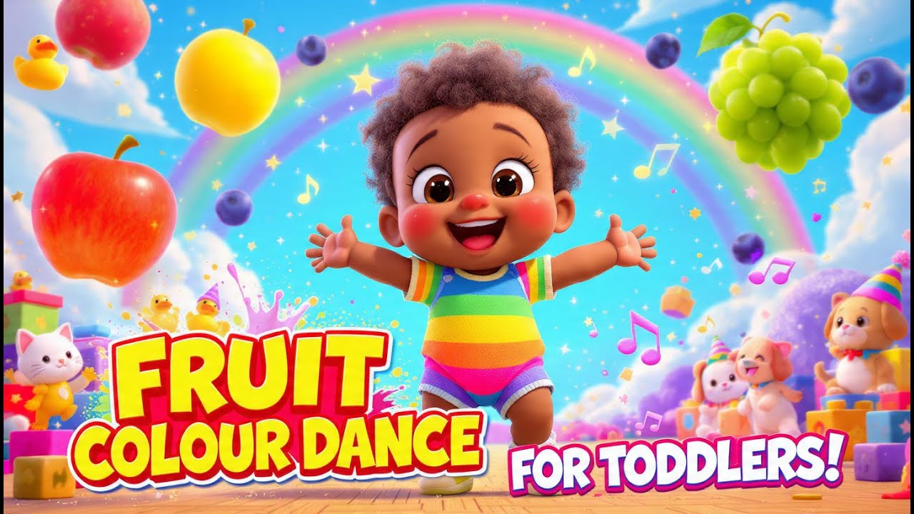 Fruit Colour Dance for Toddlers || FOR KID - YouTube