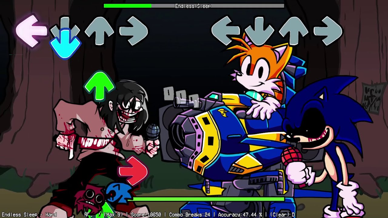 Friday Night Funkin: Sonic.EXE VS Jeff the Killer - YouTube