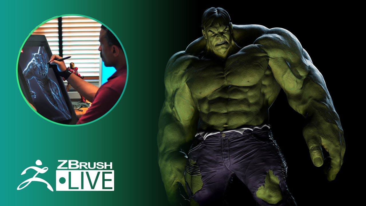 The Incredible Hulk Model for 3D Printing Preparations - Mike Thompson ...