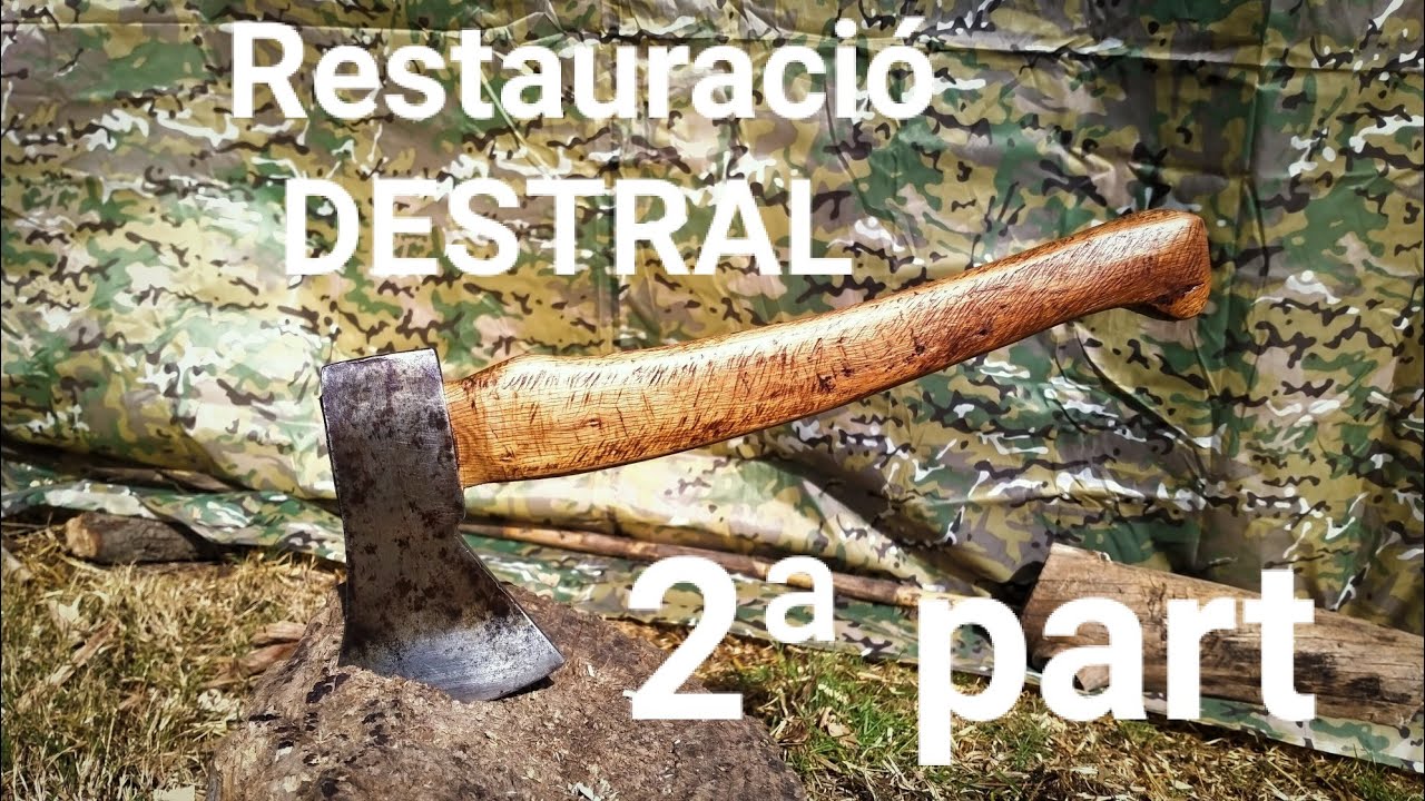 Restauració de destral (2ª part) - YouTube