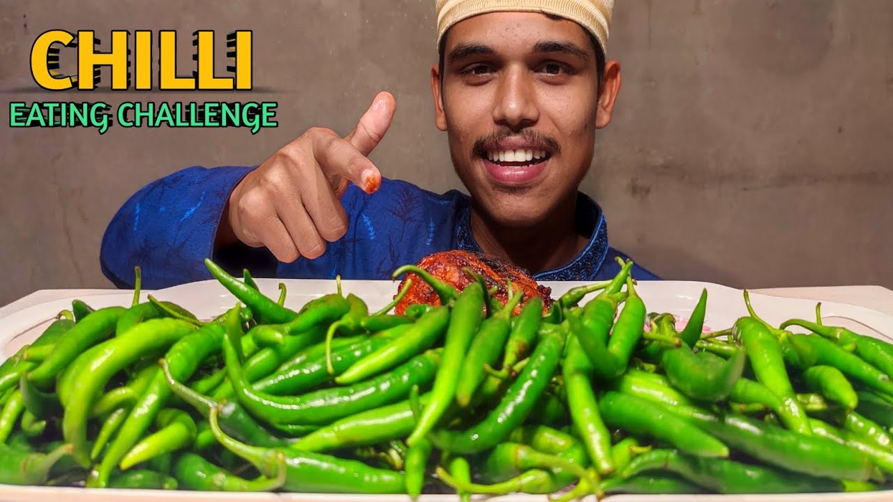 CHILLI EATING CHALLENGE 🌶️ ASMR MUKBANG || SPICY FOOD EATING VIDEOS ...
