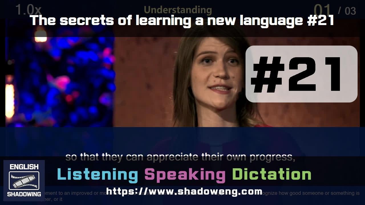 The secrets of learning a new language #21 - YouTube