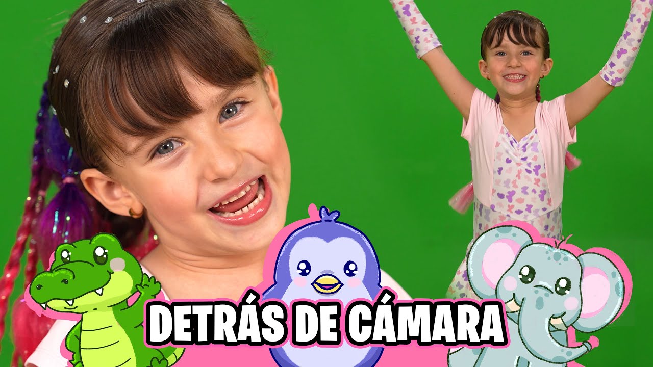 Detrás de Cámara | EL BAILE DE LOS ANIMALES | Saritah Bebe - YouTube