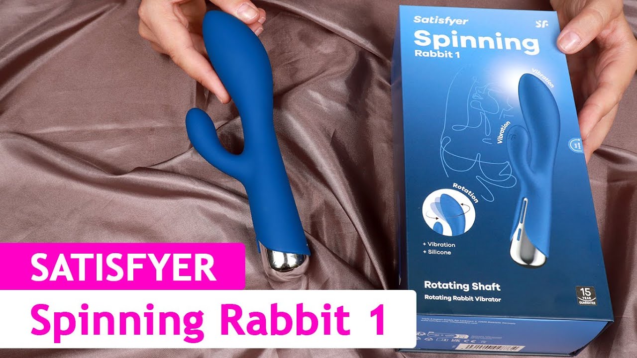 SATISFYER: Spinning Rabbit 1 - вібратор-кролик з ротацією, 3 мотори ...