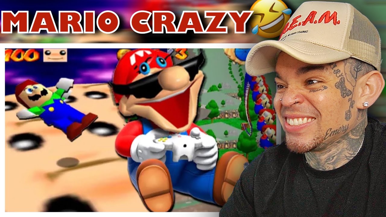 SMG4 - Mario Plays Super Mario 64: Chaos Edition [reaction] - YouTube
