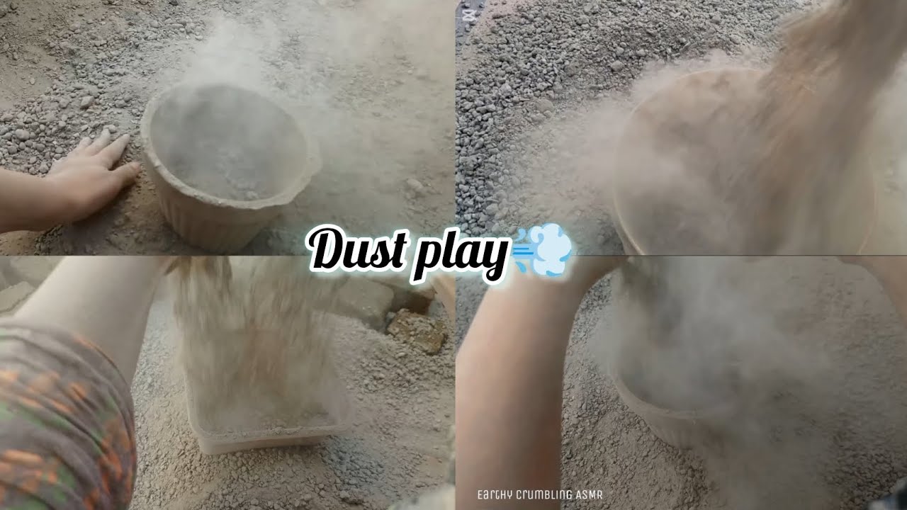 ASMR ♥ Non stop Dust Play/Dust Storm🌪 Full mouthwatering 🤤 full video ...
