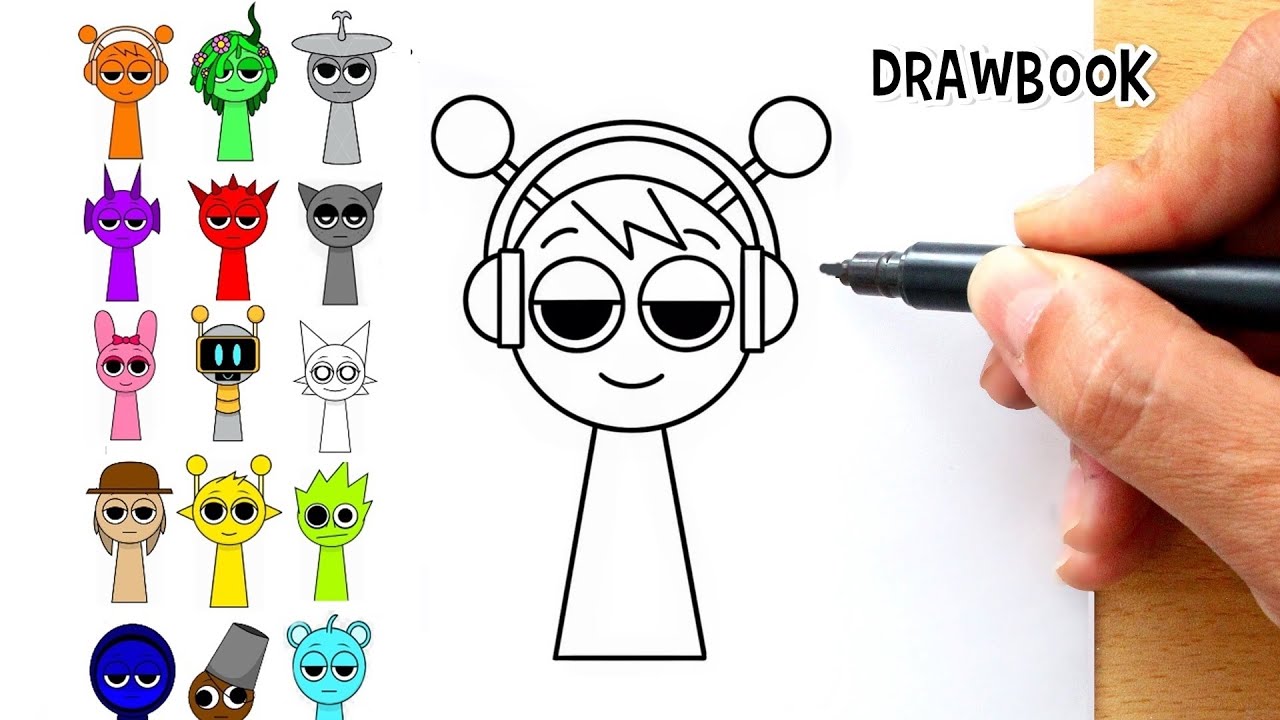 Drawing ALL INCREDIBOX SPRUNKI Characters | Fun Beats, Effects ...