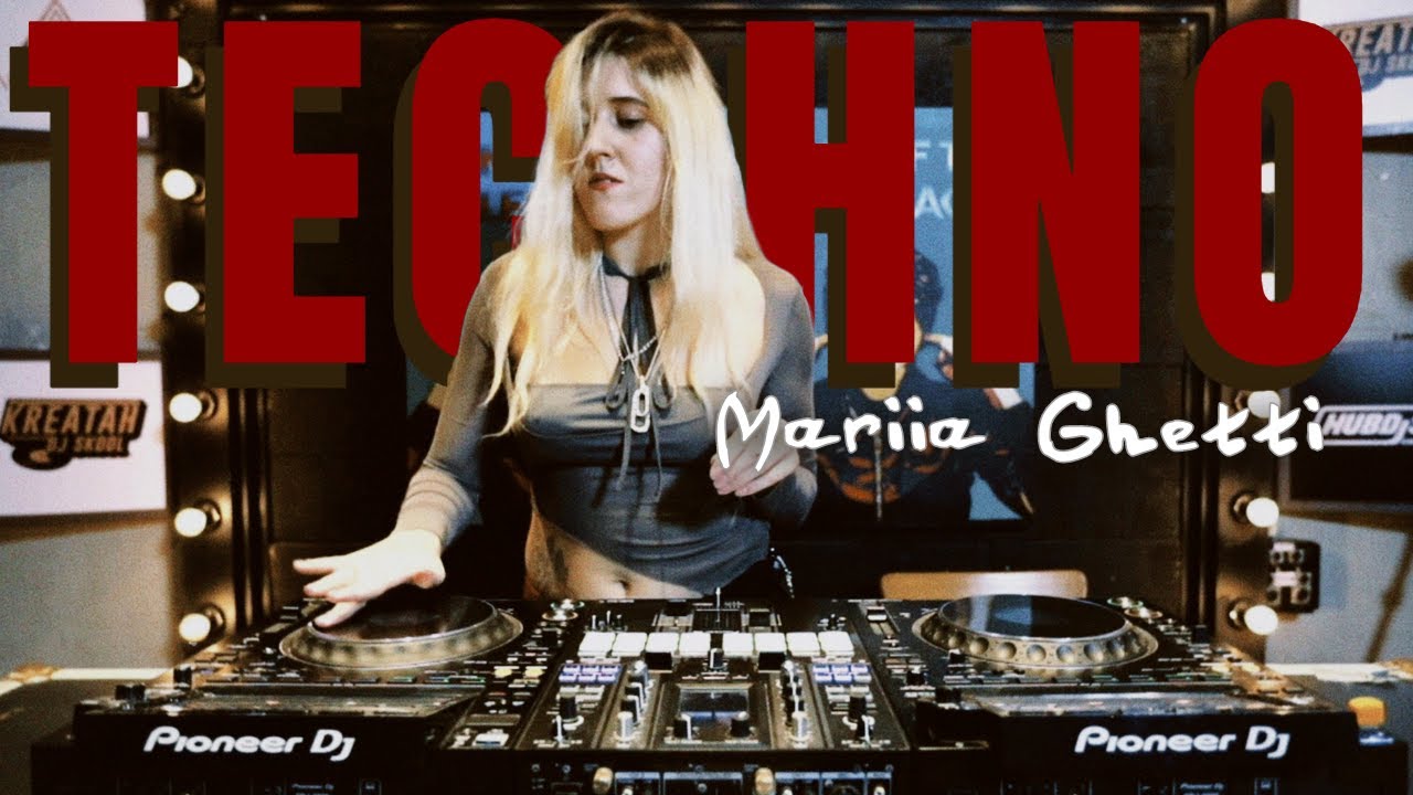HARD TECHNO WORKOUT DJ SET | Mariia Ghetti - YouTube