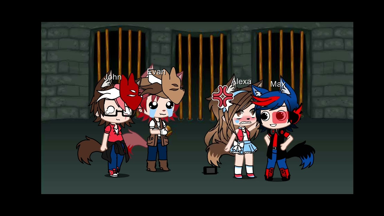 Stuck in Jail (Comedy Gacha Club skit ft. @Queen-Ruby-Red ) - YouTube