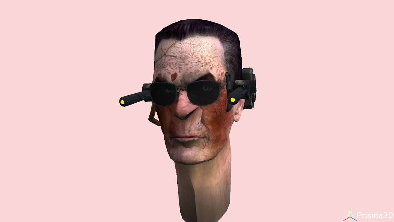 G-man face test(improved quality) - YouTube