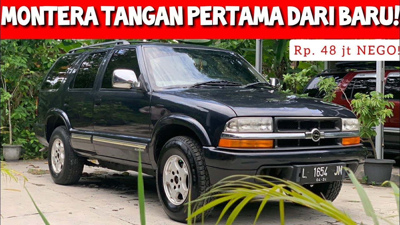 (SOLD TO KEDIRI) OPEL BLAZER MONTERA SOHC SUPER ISTIMEWA & TANGAN ...