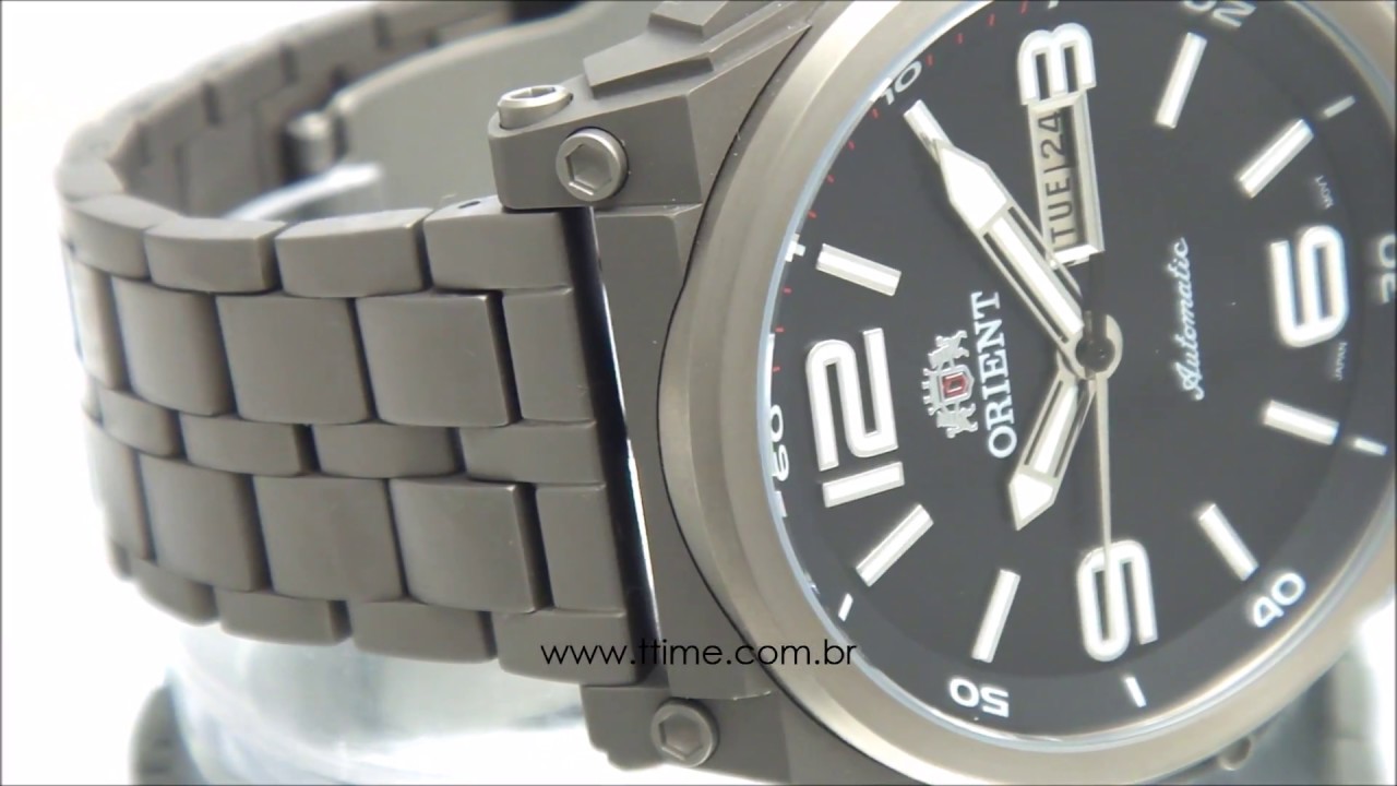 RELÓGIO ORIENT ARMY TECH TITANIUM 469TI004 P2GX - YouTube