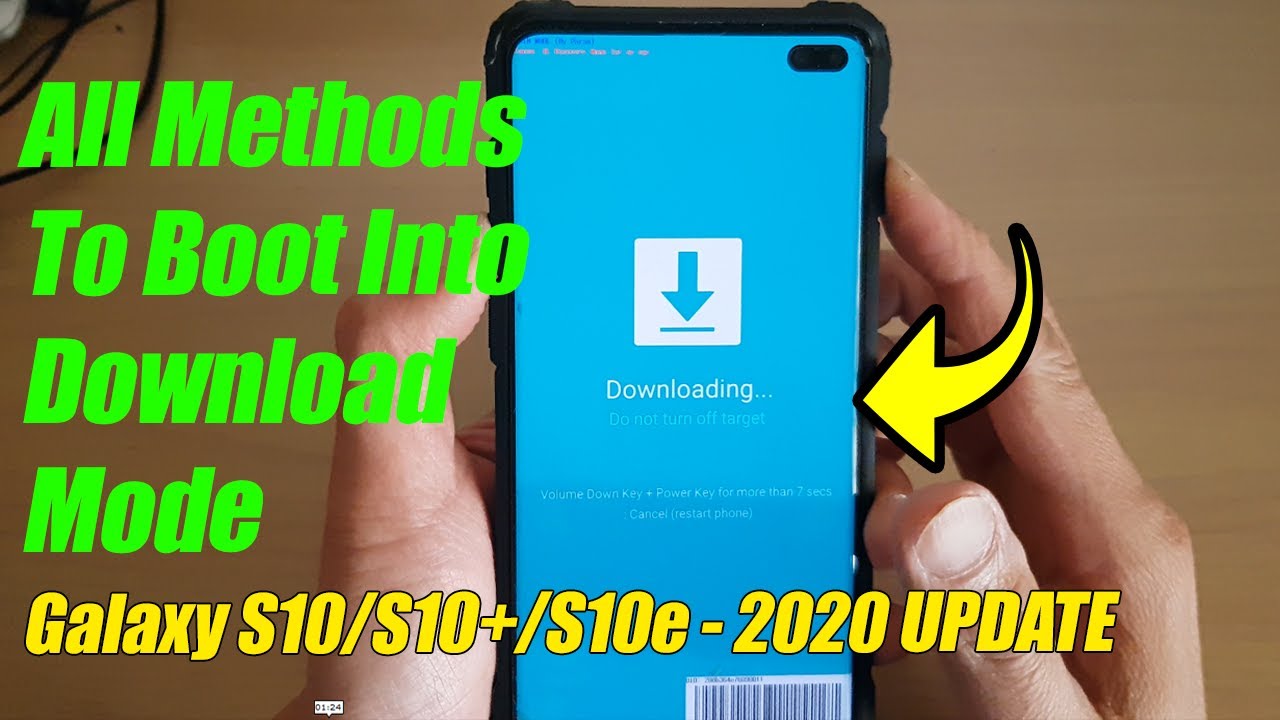 Galaxy S10/S10+/S10e: All Methods to Enter Into / Exit Download Mode ...