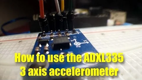 ADXL335 Accelerometer: Datasheet, Pinout, Application