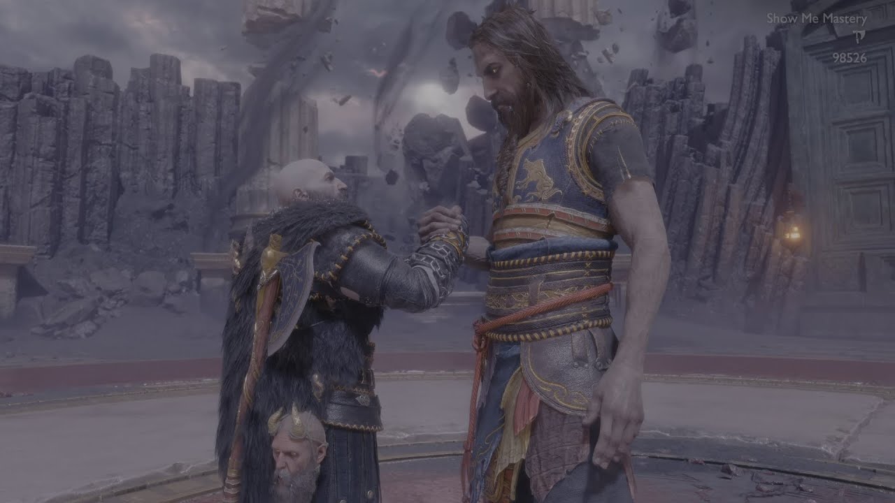 God of War Ragnarök Valhalla - Tyr Boss Fight Axe Path (Show Me Mastery ...