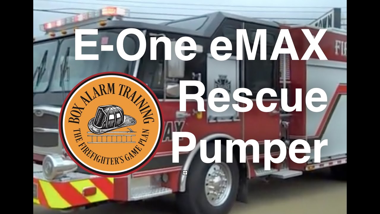 E-One eMAX Rescue Pumper - YouTube