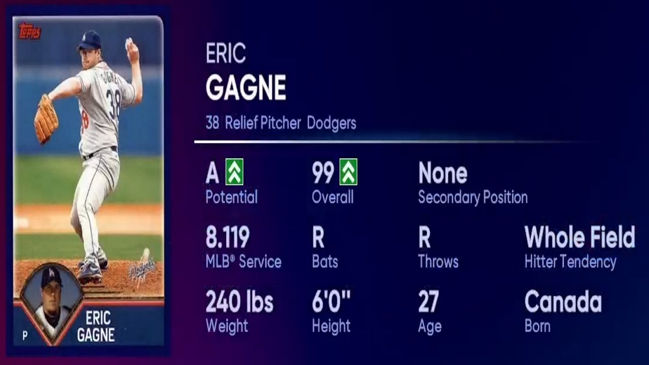 How To Create Eric Gagne Mlb The Show 22 - YouTube