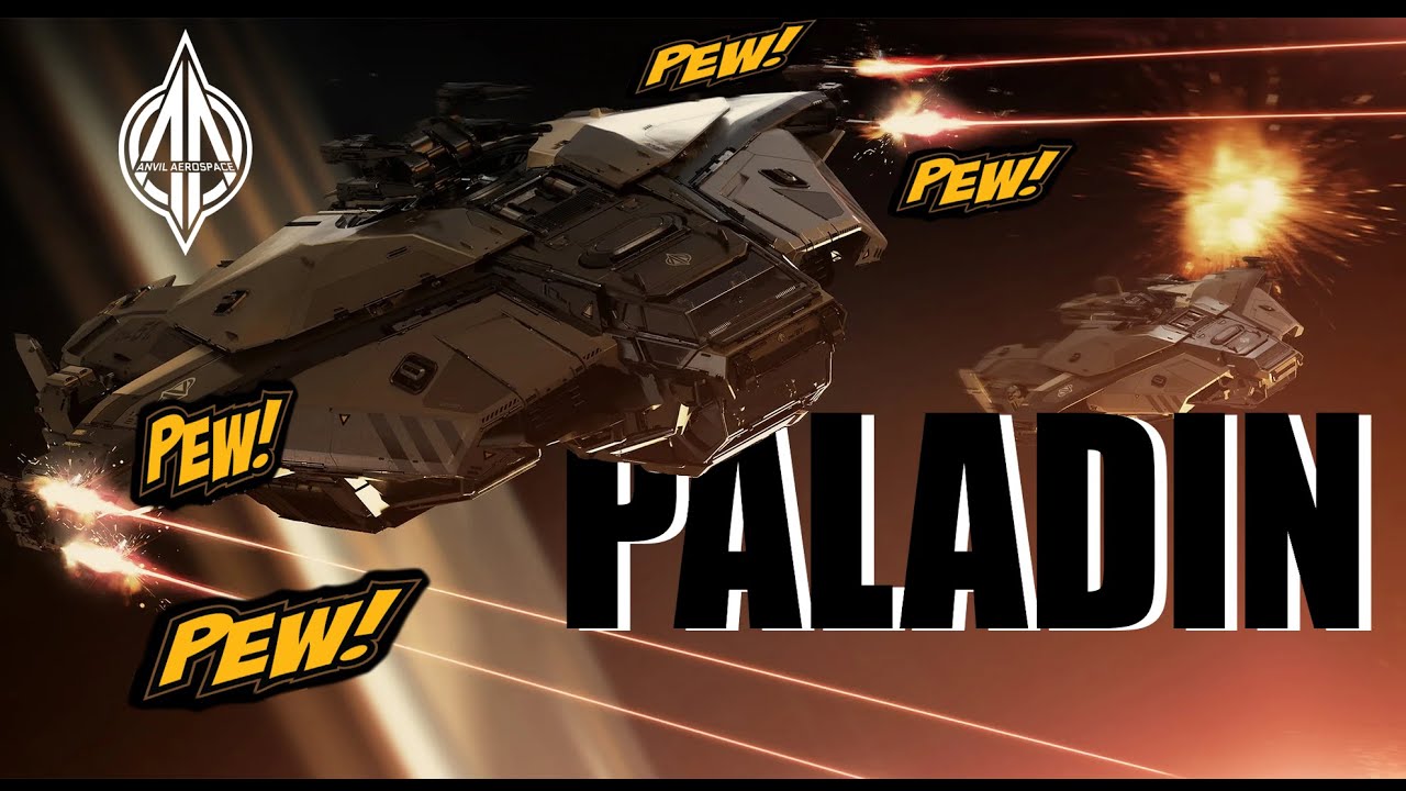 Star Citizen : Anvil Paladin - Présentation - YouTube