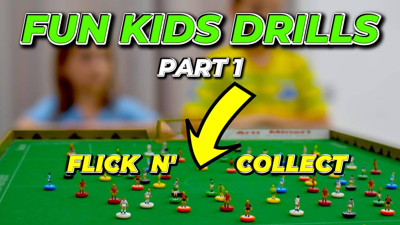 Kids Fun Drills - Table Soccer Edition | PART 1 - YouTube