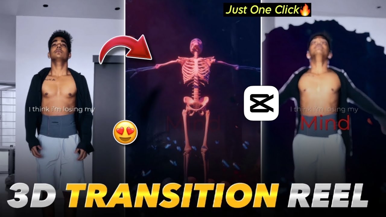 3D transition trending reel video editing | Rohittt 09 3D transition ...