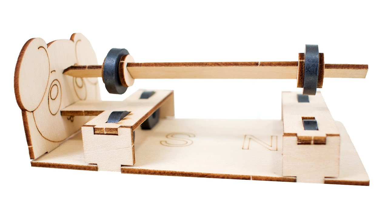 Magnetic Levitation Toy-Cutting Board Idea - YouTube