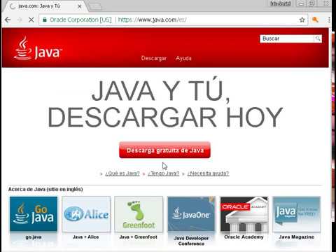 COMO DESCARGAR JAVA PARA WINDOWS 7 CANAIMA 32 BIT - YouTube